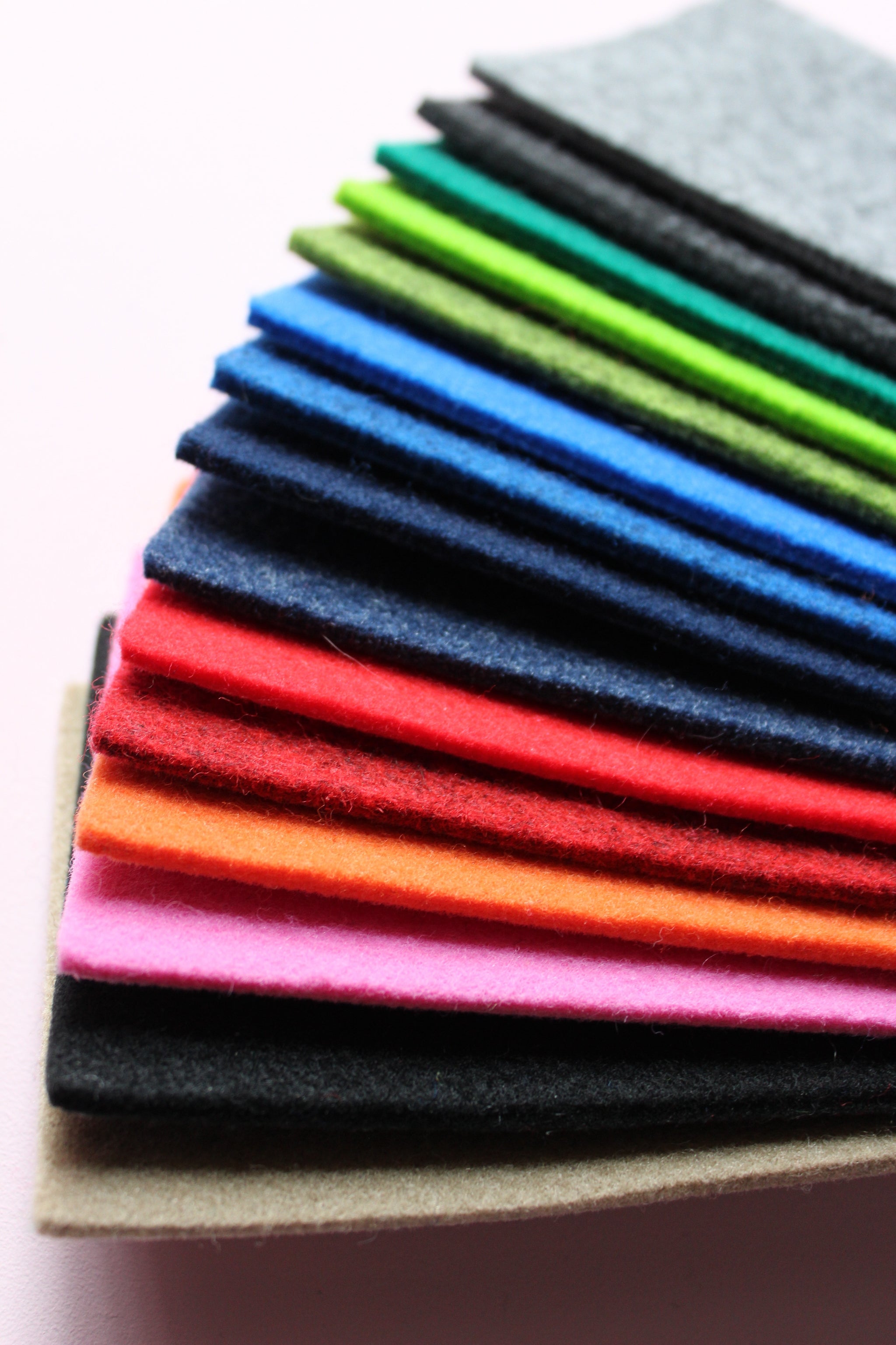Colour Samples – Lux Felt London