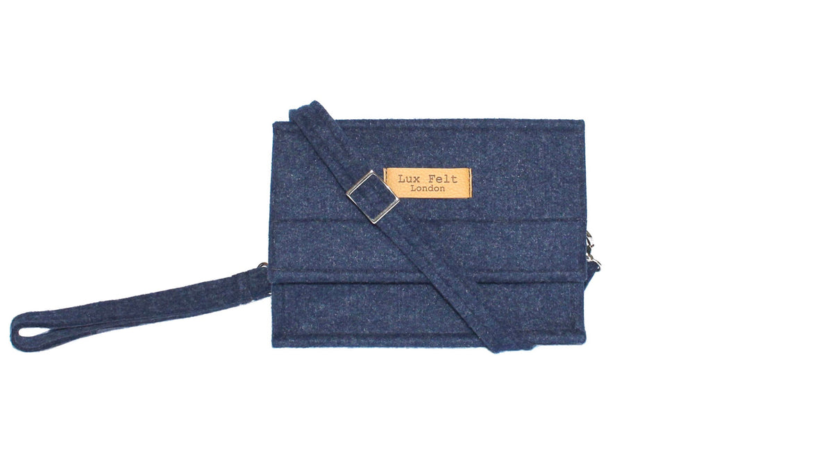 Hannah | Felt Shoulder Strap – Lux Felt London